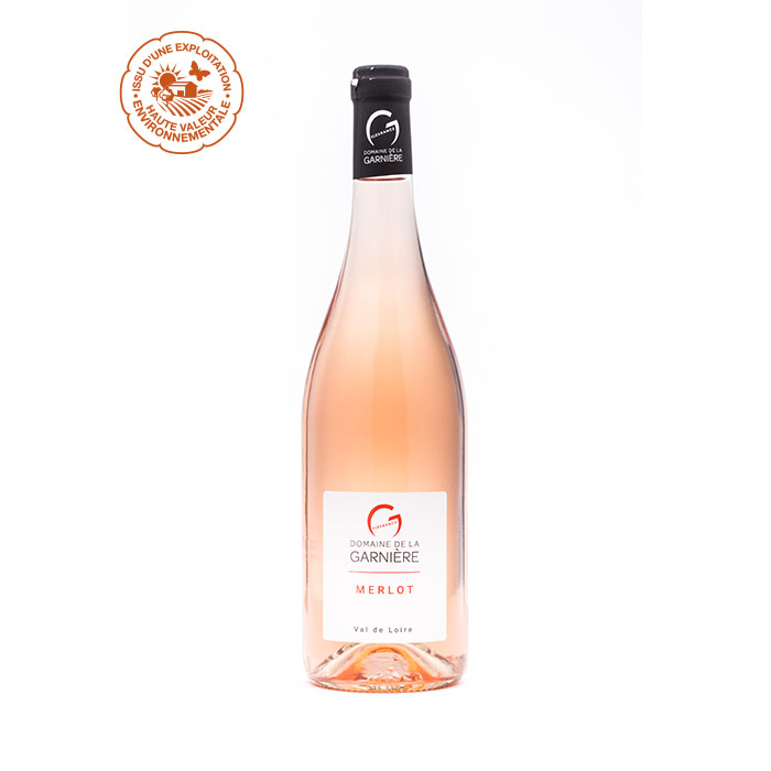 Merlot rosé - Domaine de la Garnière - Val de Loire